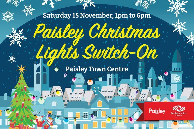 Paisley Christmas Lights Switch-On 2025 - McGill's Buses