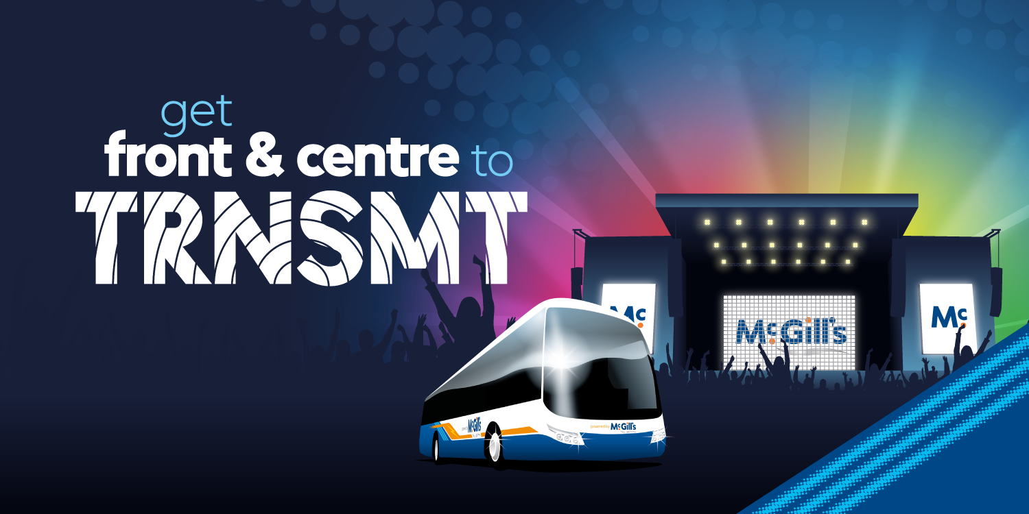 Travel to TRNSMT Festival - McGill's Buses